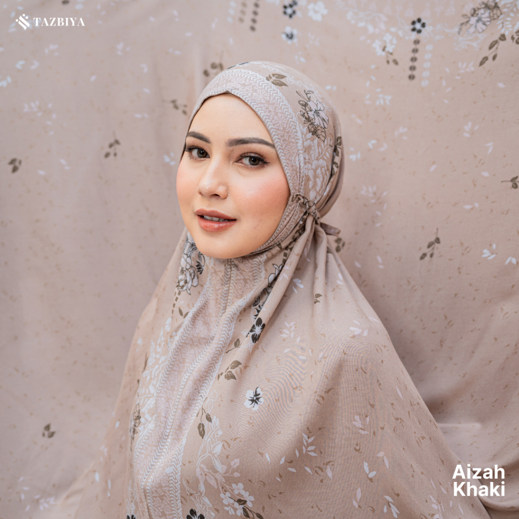 Jual TAZBIYA MUKENA AIZAH SERIES I Mukena Rayon Motif Jumbo Dewasa I ...