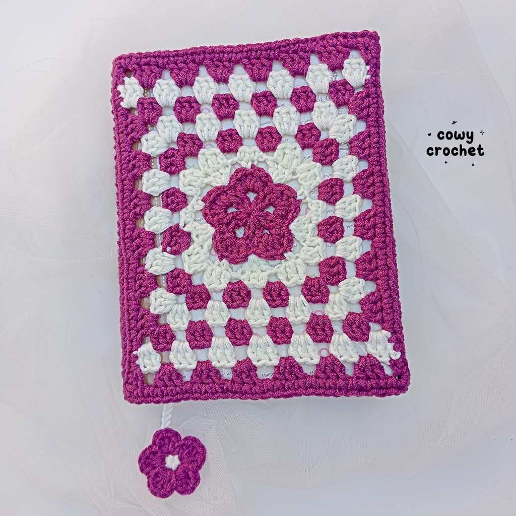 Jual COWY CROCHET - Sampul Buku Rajut Bunga viral tiktok Granny Square ...