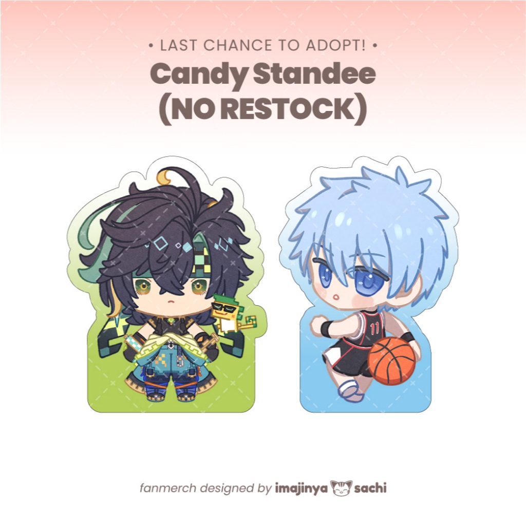 Jual [ imajinyasachi ] Candy Standee Acrylic Block (NO RESTOCK ...