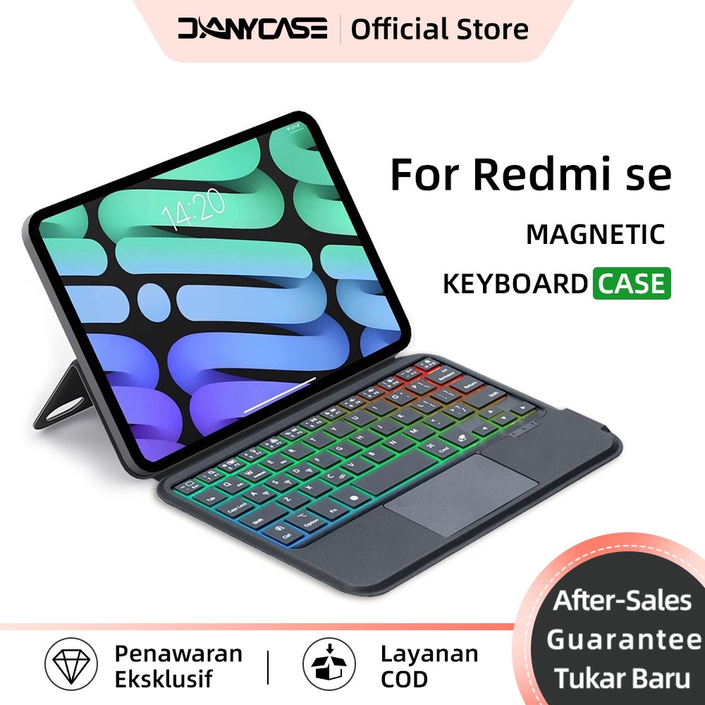Jual DANYCASE Tablet Magic Keyboard Case For Xiaomi REDmi Pad SE REDMI ...