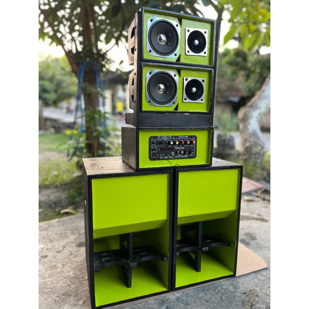 Jual Paket Sound 8 inch Fullset siap bunyi | Shopee Indonesia