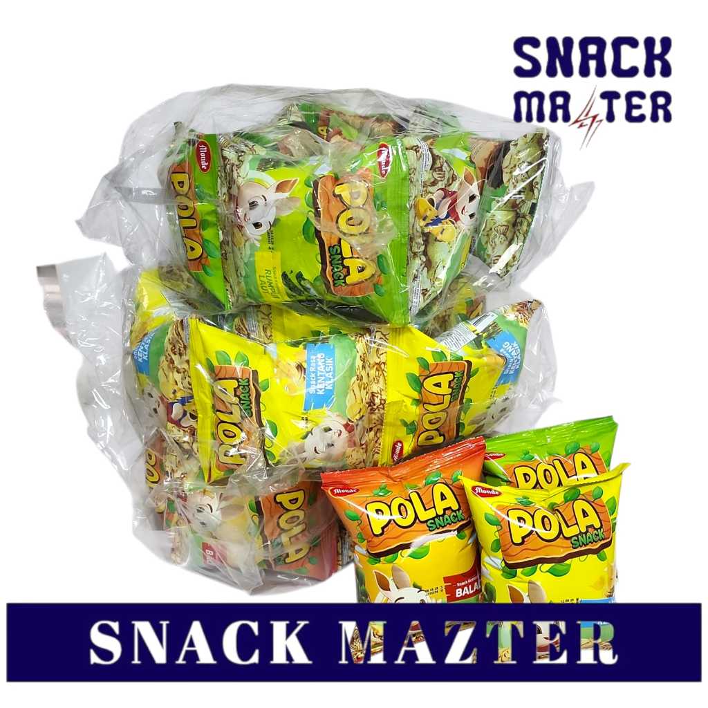 Jual Monde Pola Snack Chiki RENCENG - Netto 17 gr x 10 bks | Shopee ...