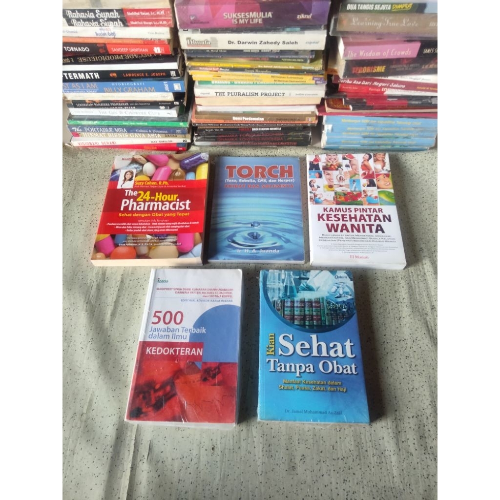 Jual Buku Kesehatan; The 24-HOUR PHARMACIST, TORCH, KESEHATAN WANITA ...