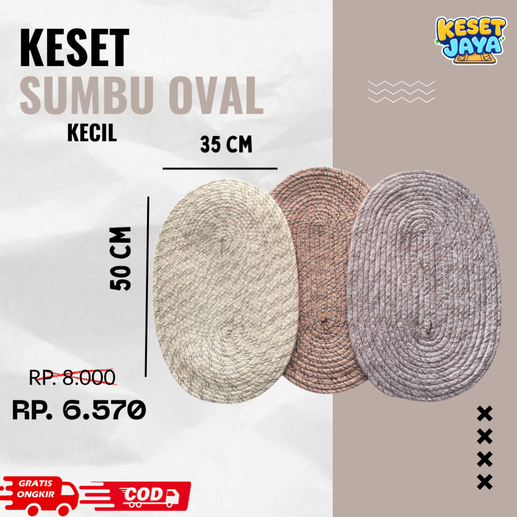Jual KESED Sumbu Oval Desain Unik Aesthetic Kaki Pintu Rumah | Shopee ...