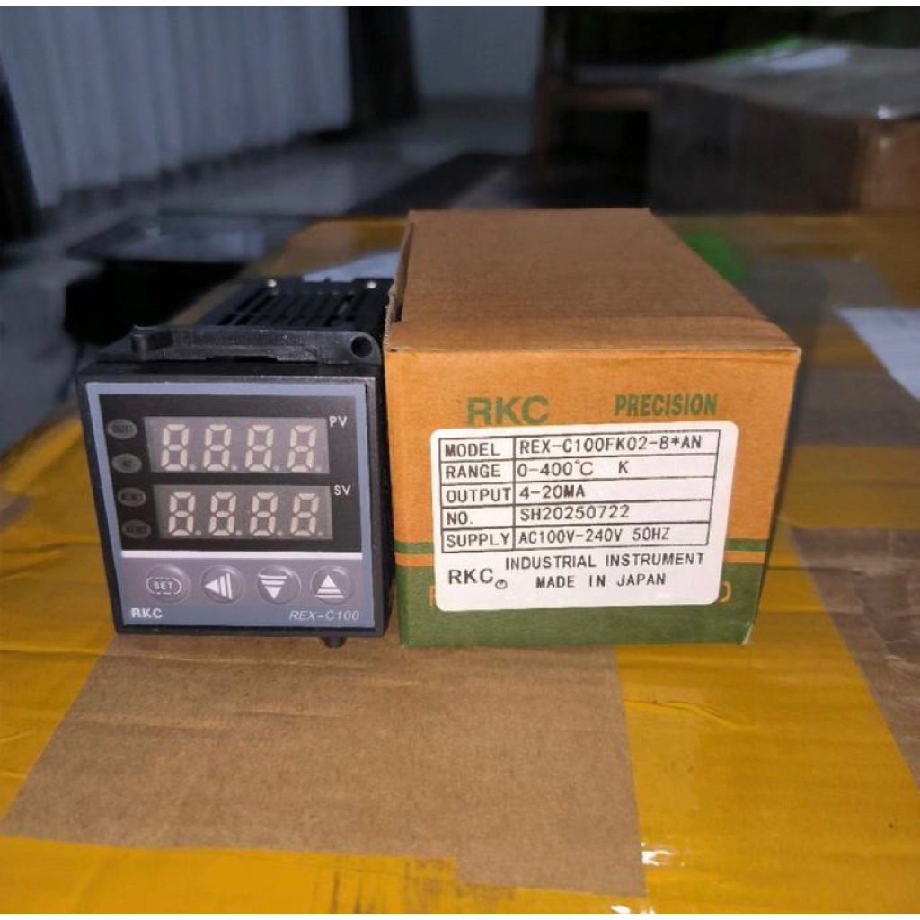Jual 4-20ma REX-C100FK02-8*AN REX C-100 DIGITAL PID TEMPERATURE ...