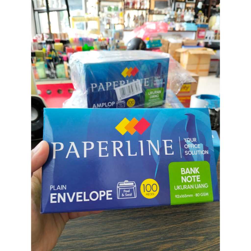 Jual AMPLOP PAPERLINE BANKNOTE SIZE | Shopee Indonesia