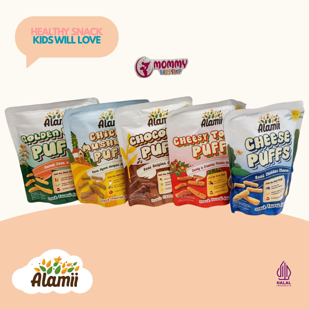 Jual Alamii Puffs Snack Sehat Anak 25g | Shopee Indonesia