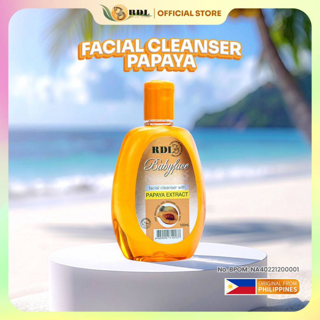 Jual RDL Facial Cleanser Papaya Extract - Pembersih Wajah Face Wash ...