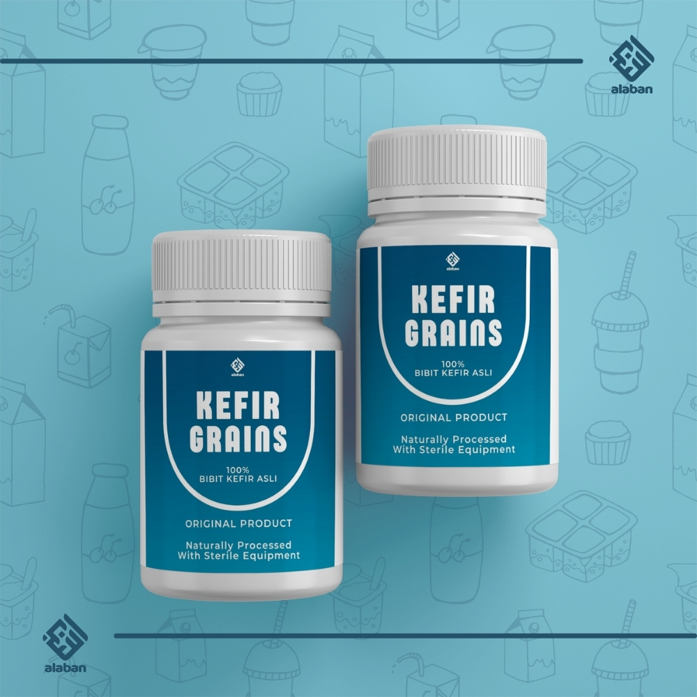 Jual Bibit Kefir Grains 25gr Hidup Bisa Digunakan Selamanya | Shopee ...