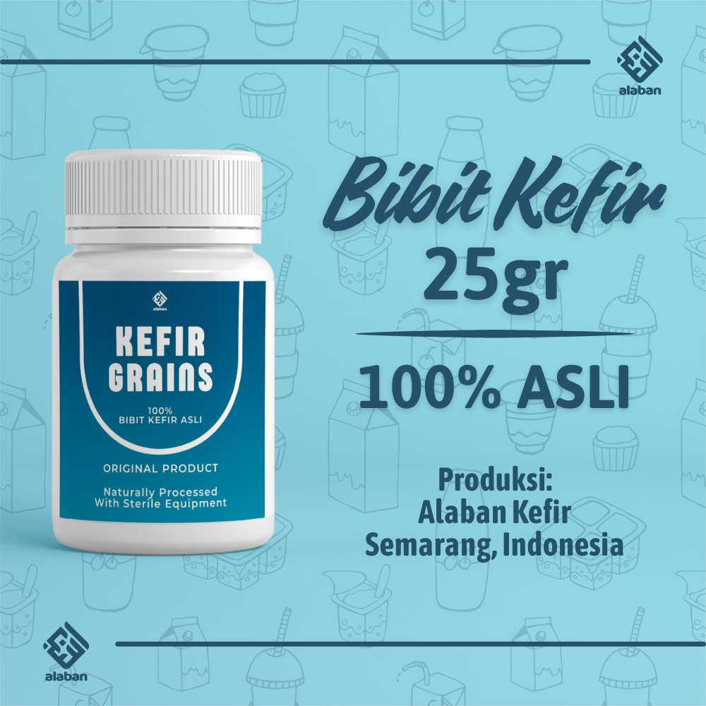 Jual Bibit Kefir Grains 25gr Hidup Bisa Digunakan Selamanya | Shopee ...