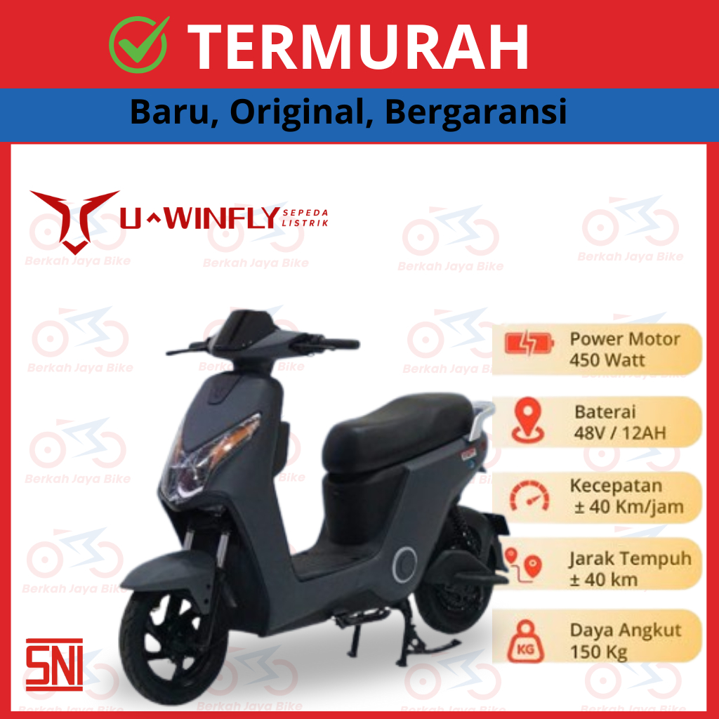 Jual Sepeda Listrik Uwinfly D75 Garansi Resmi - D75 | Shopee Indonesia