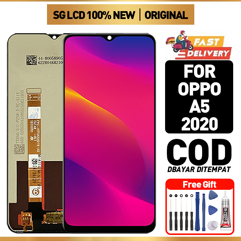 Jual LCD For OPPO A5 2020 Original Fullset Ori Asli hp Touchscreen murah For Glass Touch Screen ...