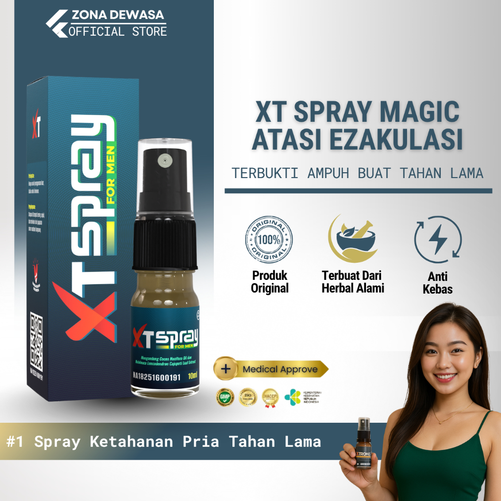 Jual XT Magic Spray Original Minyak Pijat Kuat Tahan Lama | Shopee Indonesia