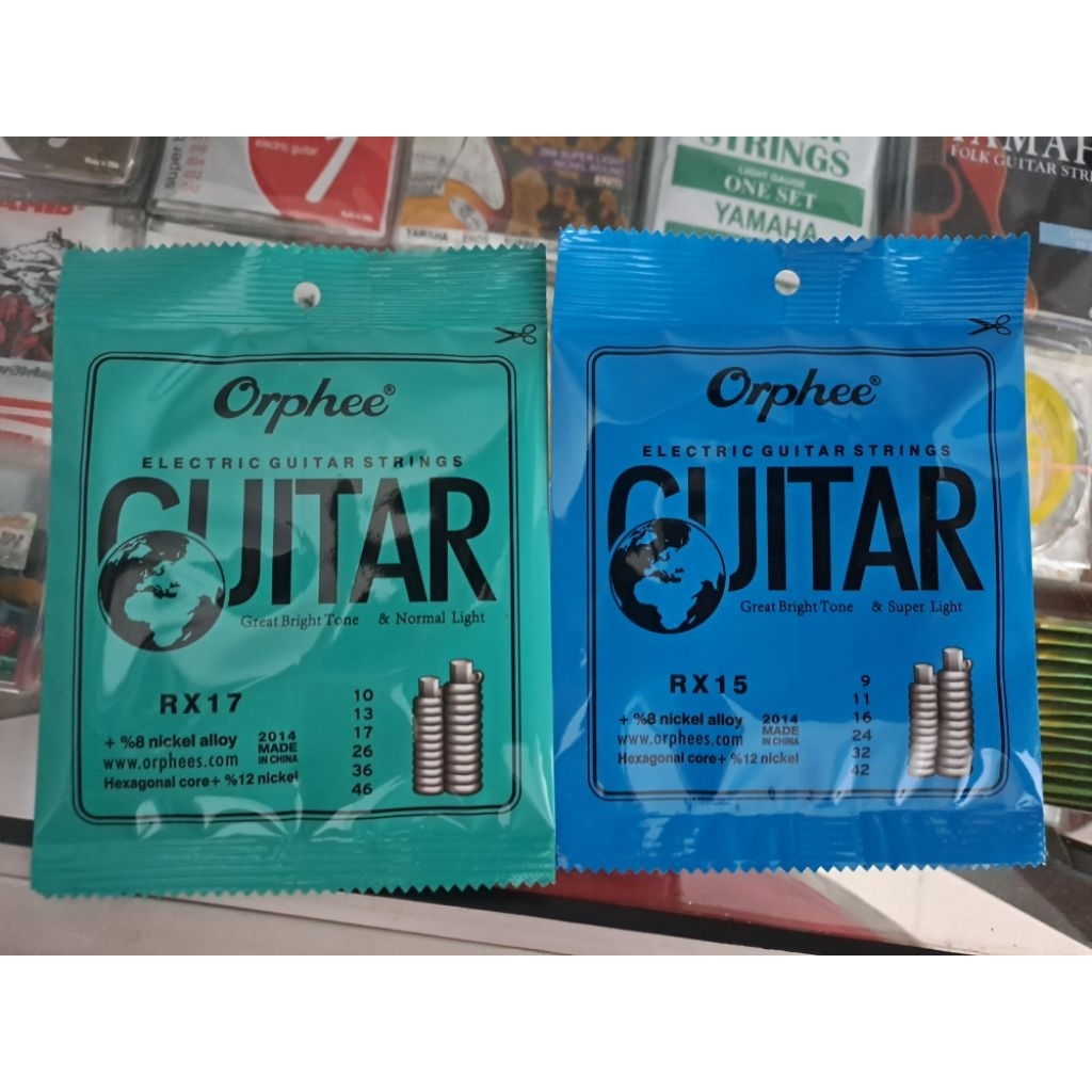 Jual SENAR GITAR ELEKTRIK ORPHEE FULLSET SREING NICKEL ALLOY GREAT ...