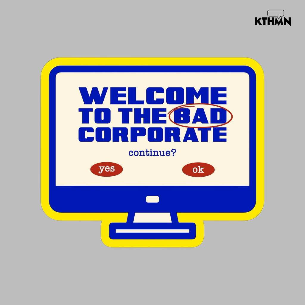 Jual Bad Corporate - Sticker | SS - 226 | Shopee Indonesia