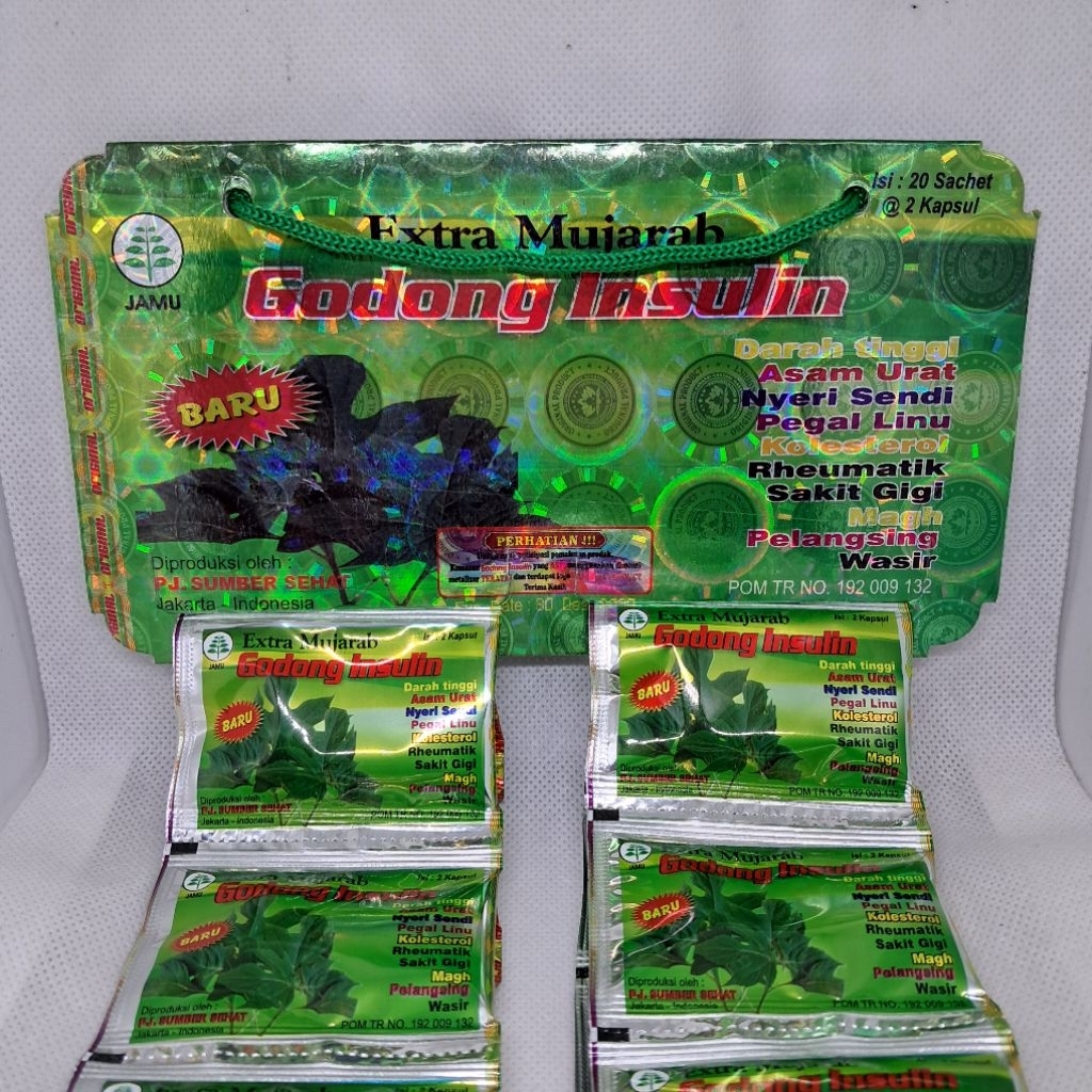 Jual KAPSUL GODONG INSULIN 100%ORIGINAL | Shopee Indonesia