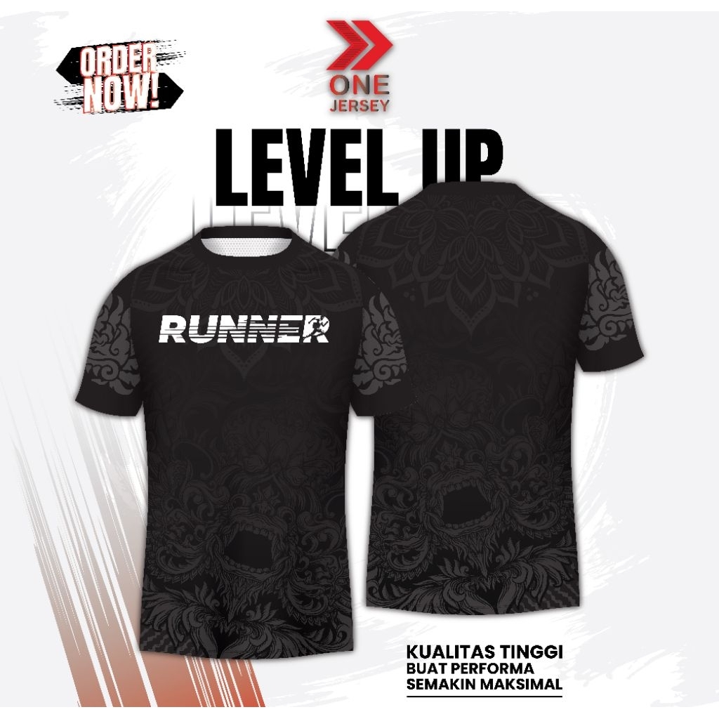Jual Jersey Running Full Printing / Dryfit Premium Olahraga Runner ...