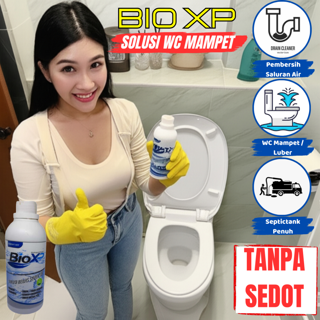 Jual Obat Penghancur Tinja WC Mampet BIO XP Formula Kuras Sepiteng ...