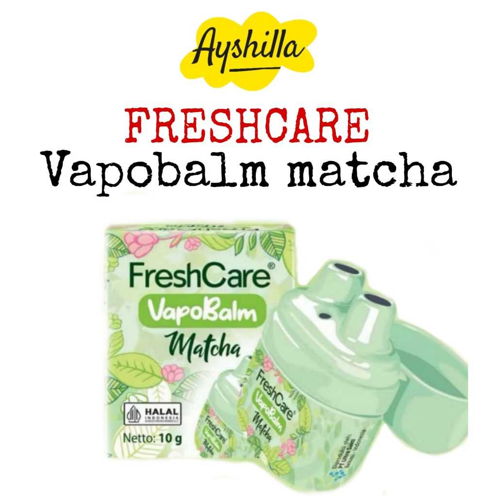 Jual ( NEW PRODUCT ) FRESHCARE VAPOBALM MATCHA 2in1 | Shopee Indonesia