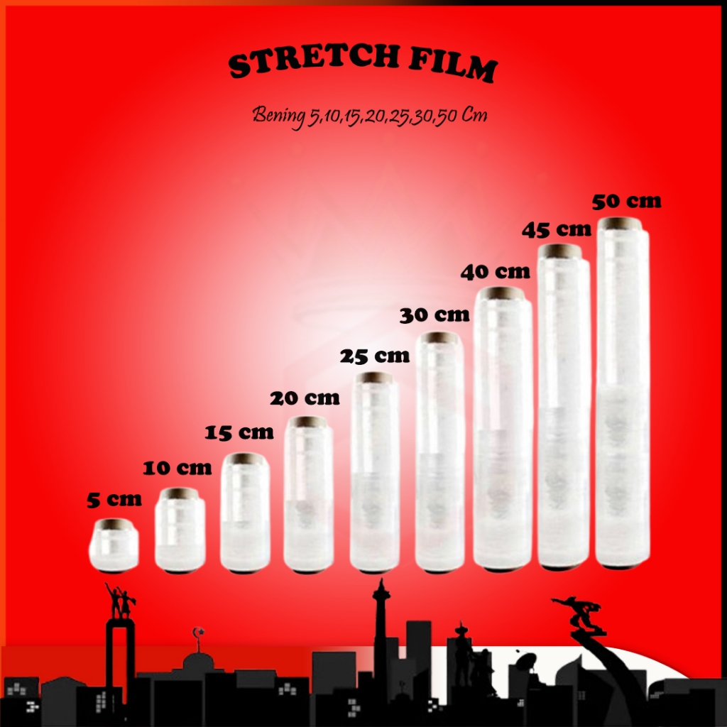 Jual Plastik Wrapping Barang / Stretch Film BENING WATERPROOF 5cm 10cm ...