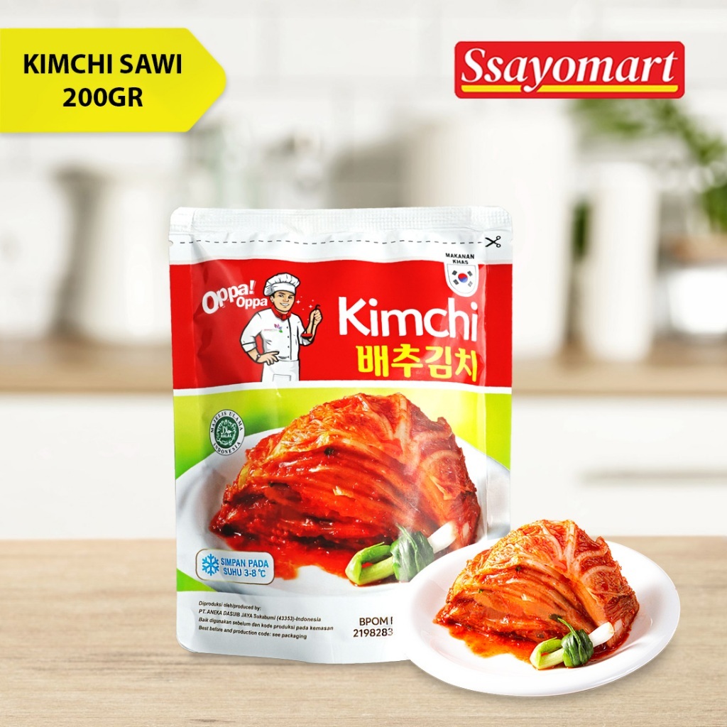 Jual KIMCHI Sawi Fresh / Kimchi Halal / Kimchi Korea 200G - Makanan ...