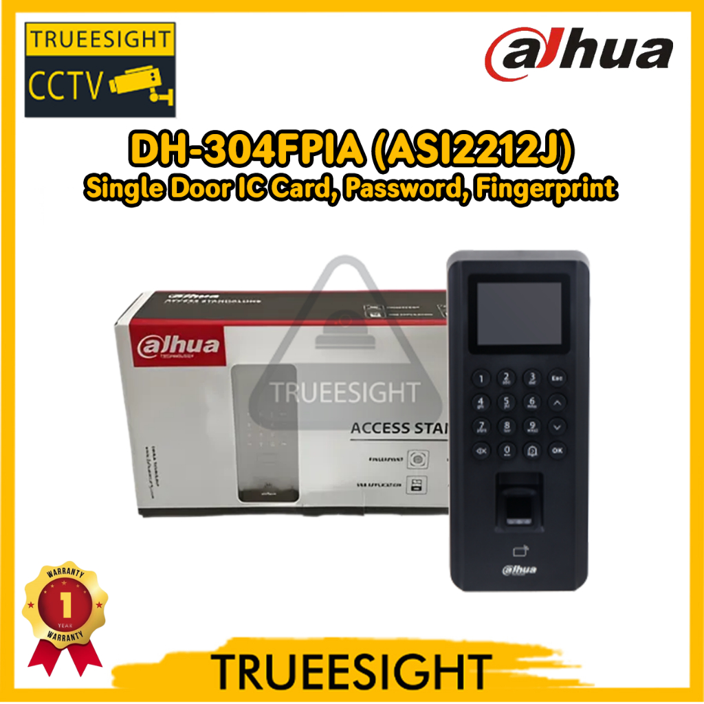 Jual DAHUA DHI-ASI2212J Single Door IC Card, Password, Fingerprint ...