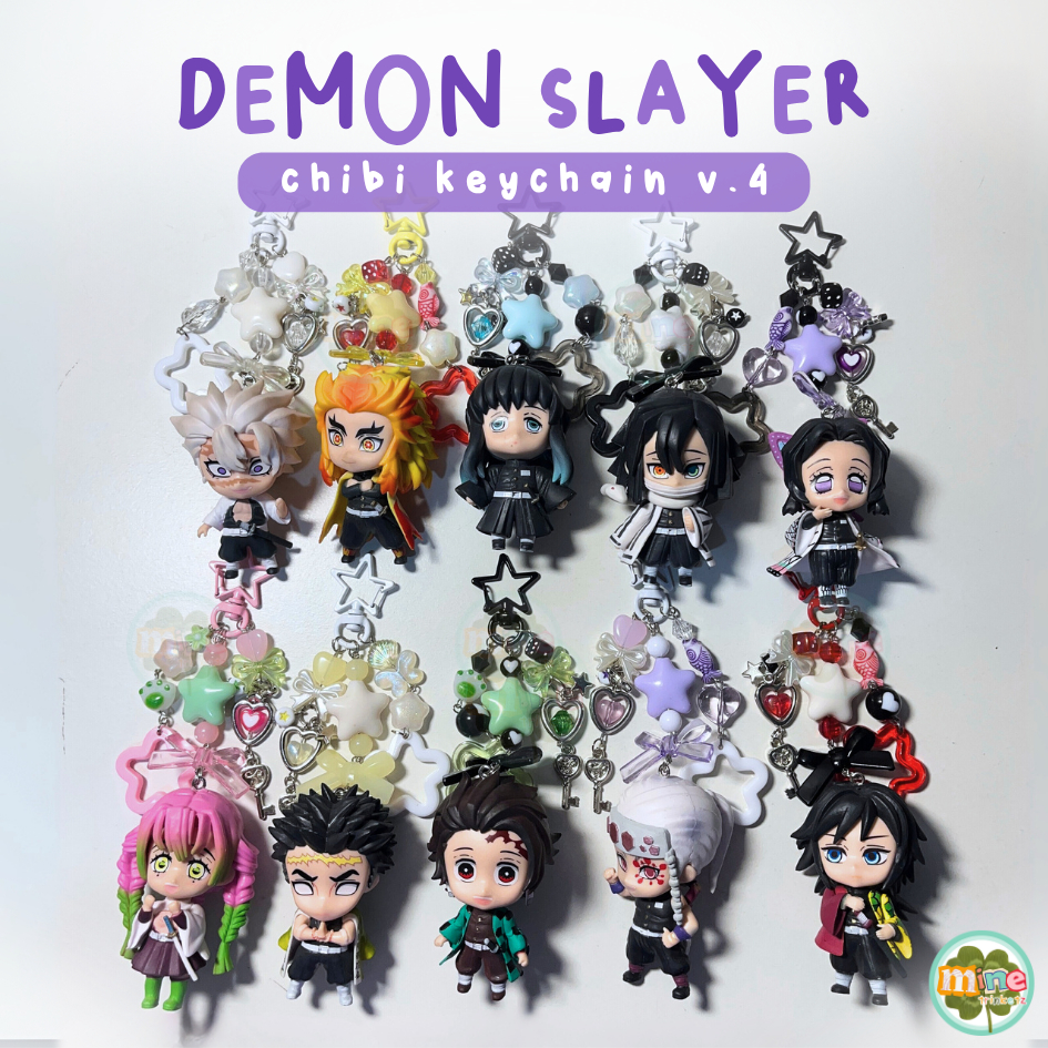 Jual Demon Slayer Chibi V4 Keychain I Demon Slayer Chibi V4 Bagcharm I ...