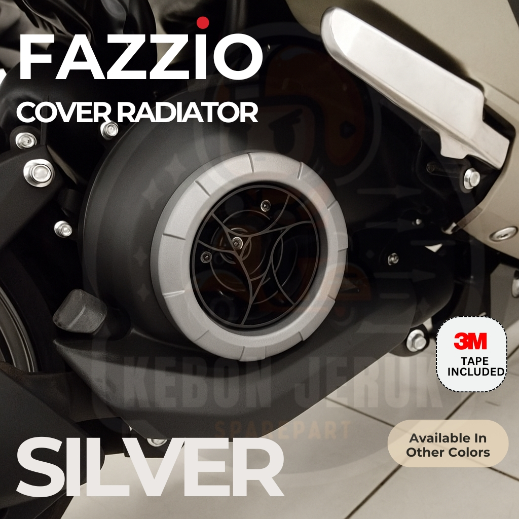 Jual Garnish Cover Radiator Fazzio Silver Sleek Look Kebon Jeruk ...