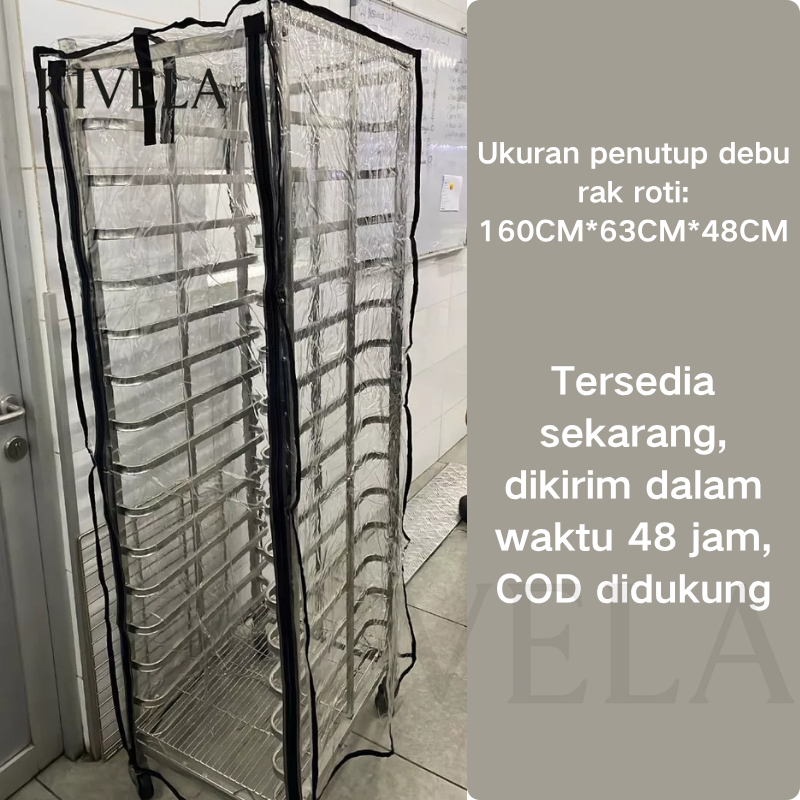 Jual Cover plastik rak loyang roti 15 susun/cover plastik rak loyang ...