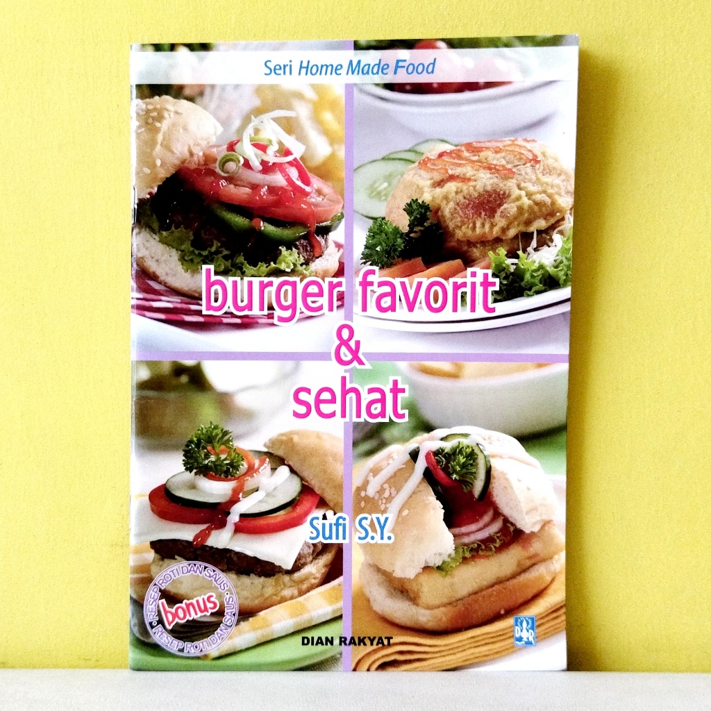 Jual ANNYEONG HASEYO GIFT SHOP | Buku Seri Home Made Food - Burger ...