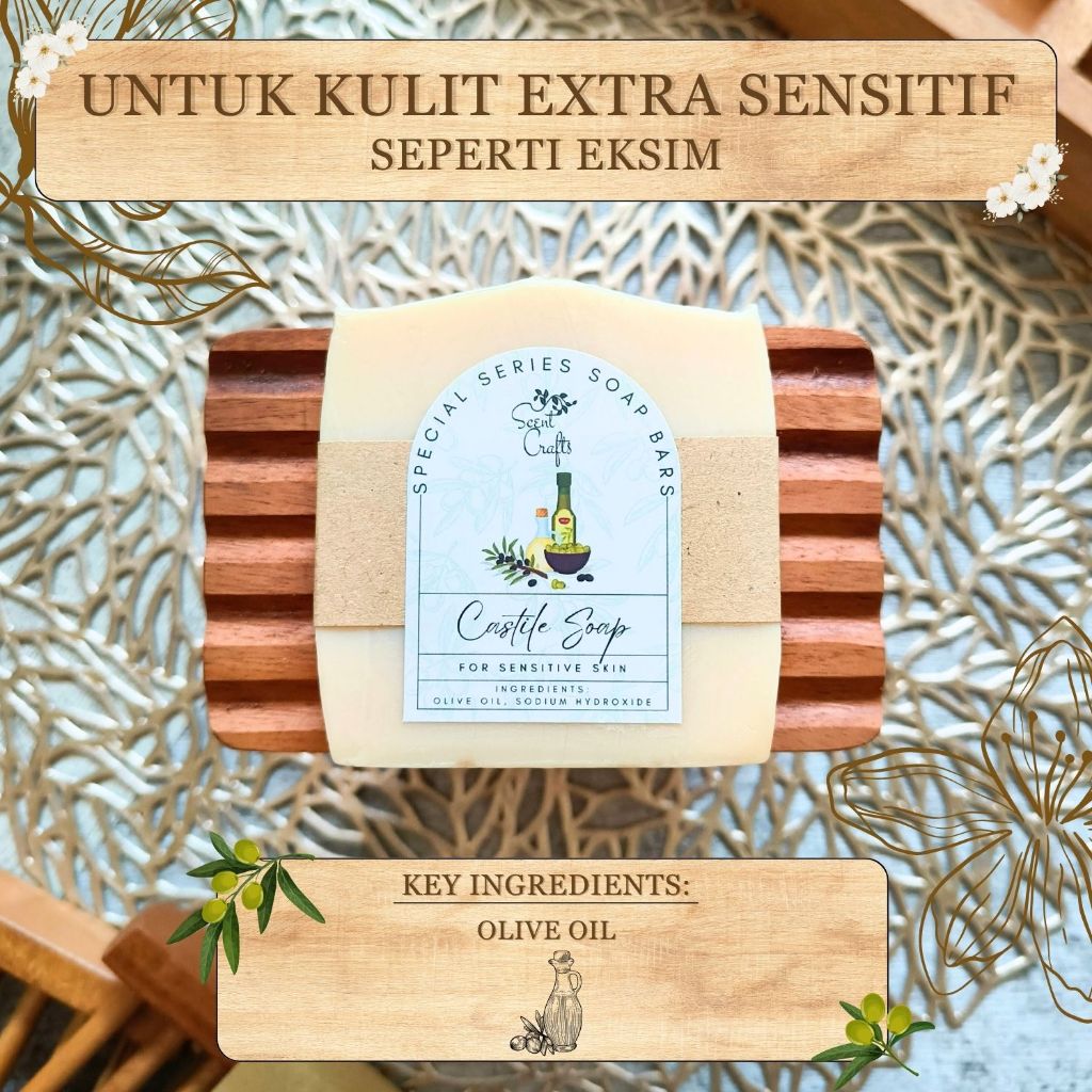 Jual Castile Soap Bar - Scent Crafts - Sabun Castile - Handmade Soap ...