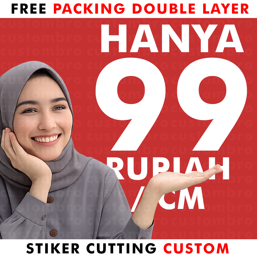 Jual Stiker Cutting Custom Desain Ukuran Bebas | Shopee Indonesia