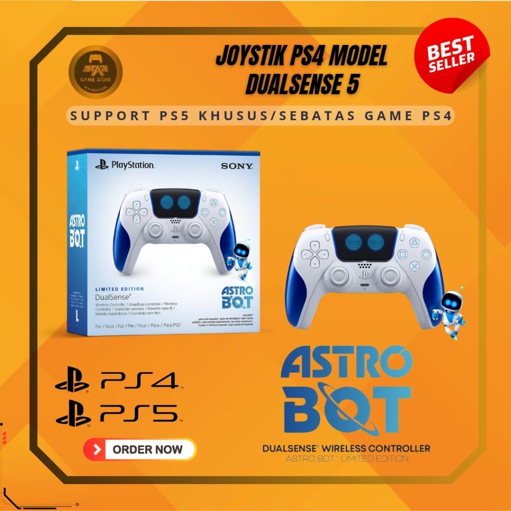 Jual JOYSTICK PS4 MODEL PS5 STIK / STICK DUALSENSE SONY ORI PABRIK ...