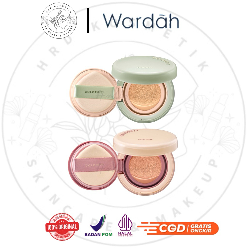 Jual WARDAH - Colorfit 5D Blur Cloud Cushion Matte Finish Perfect Glow ...