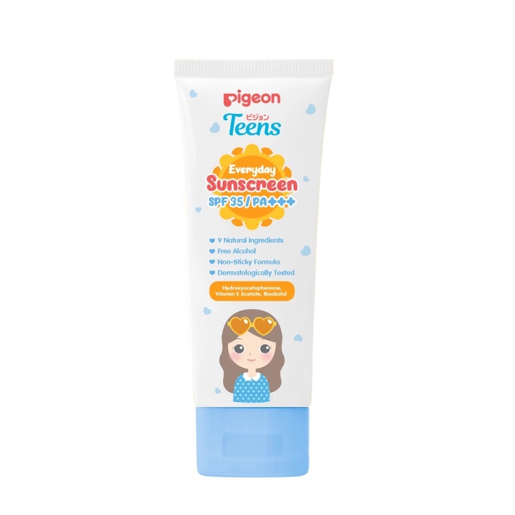 Jual PIGEON TEENS Everyday Sunscreen SPF 35/PA+++ 30ml | Shopee Indonesia