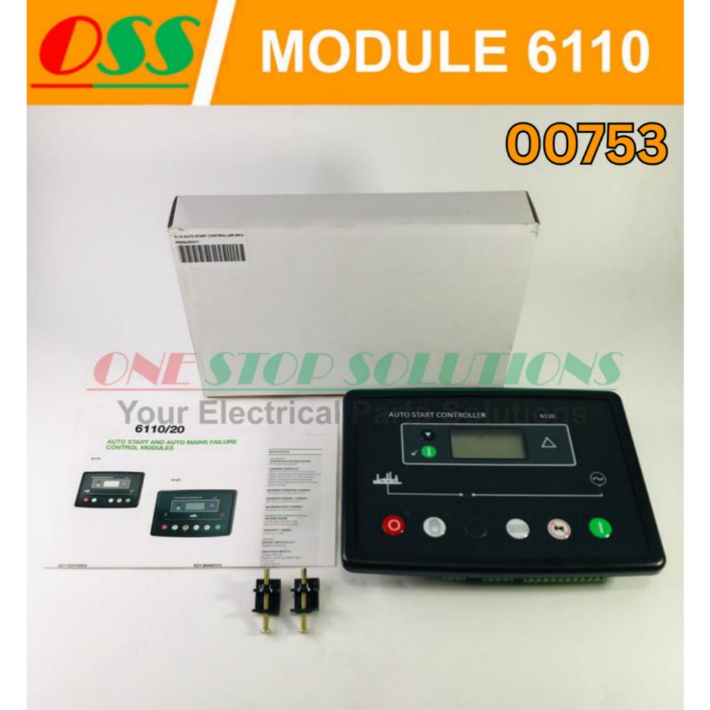 Jual MODULE GENSET CONTROLLER OEM 6110 MKII REPLACEMENT DSE6110MKII DSE ...