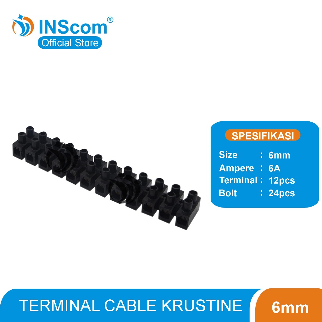 Jual TERMINAL KRUSTIN 6mm INSCOM | Shopee Indonesia