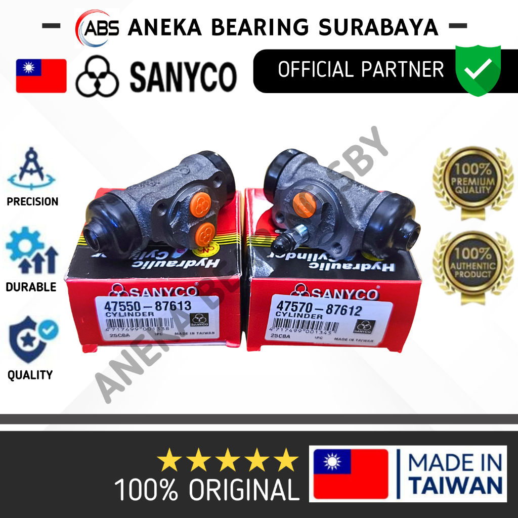 Jual BLOK REM WHEEL CYLINDER BELAKANG TARUNA TERIOS RUSH 47550-87613 ...