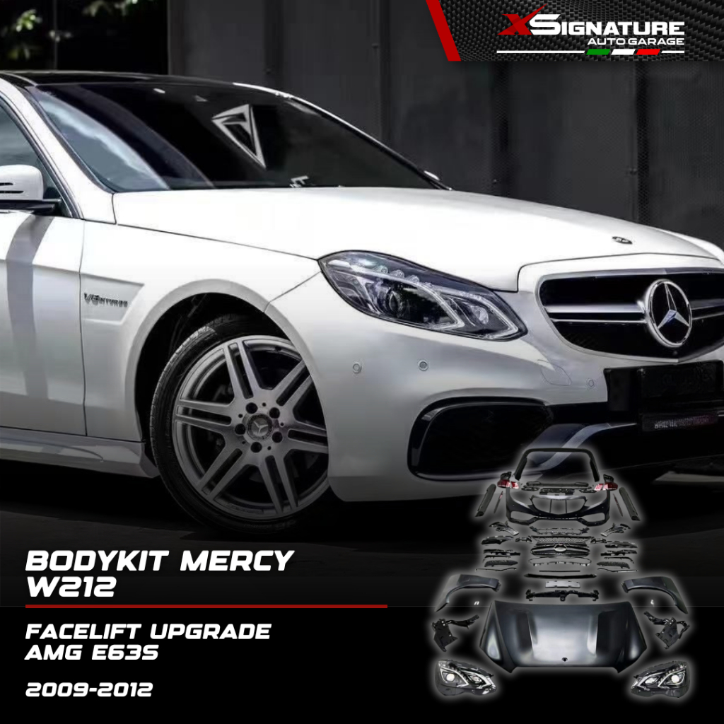 Jual MERCY W212 (2009-2012) FACELIFT UPGRADE (2016) E63S AMG , COCOK ...