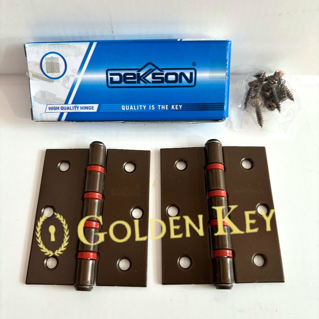 Jual Engsel Pintu Nylon Nilon Dekkson Dekson 3 Inch Brown Coklat Besi ...