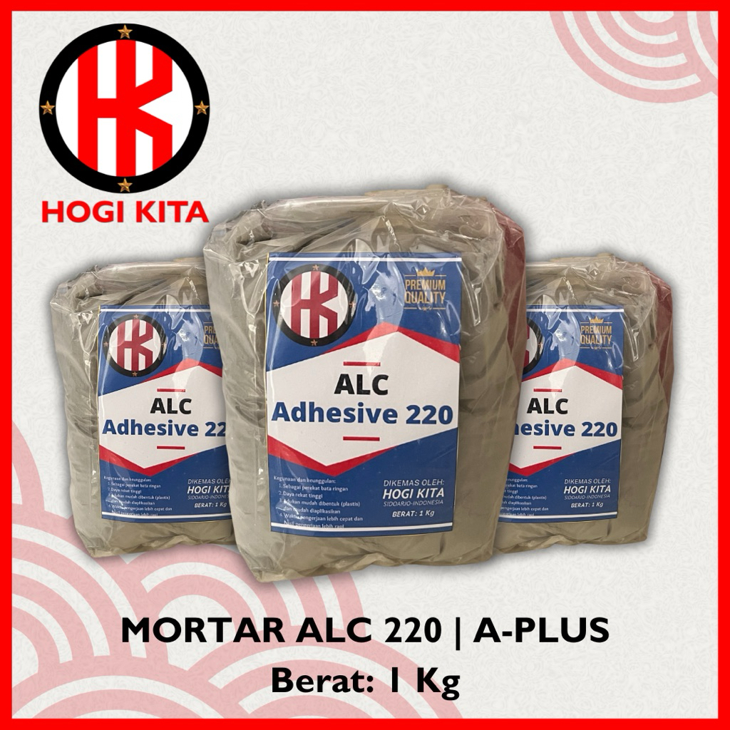Jual Mortar Instan Bata Ringan 1Kg | ALC-220 A-Plus Perekat AAC ...