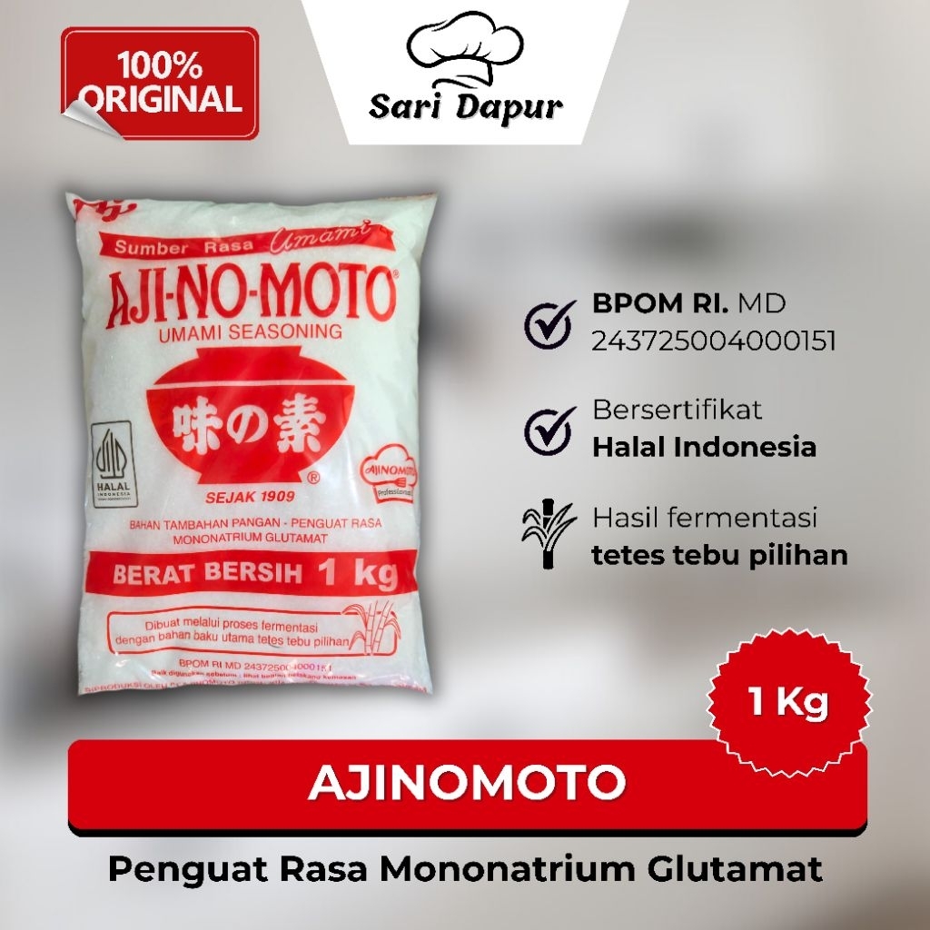 Jual AJINOMOTO 1Kg | Shopee Indonesia