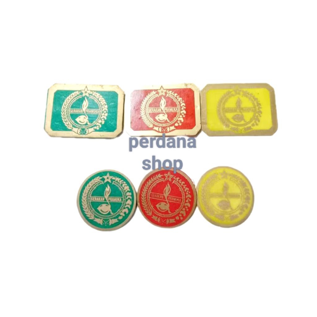 Jual emblem / tanda topi pramuka siaga, penggalang, dan penegak ...