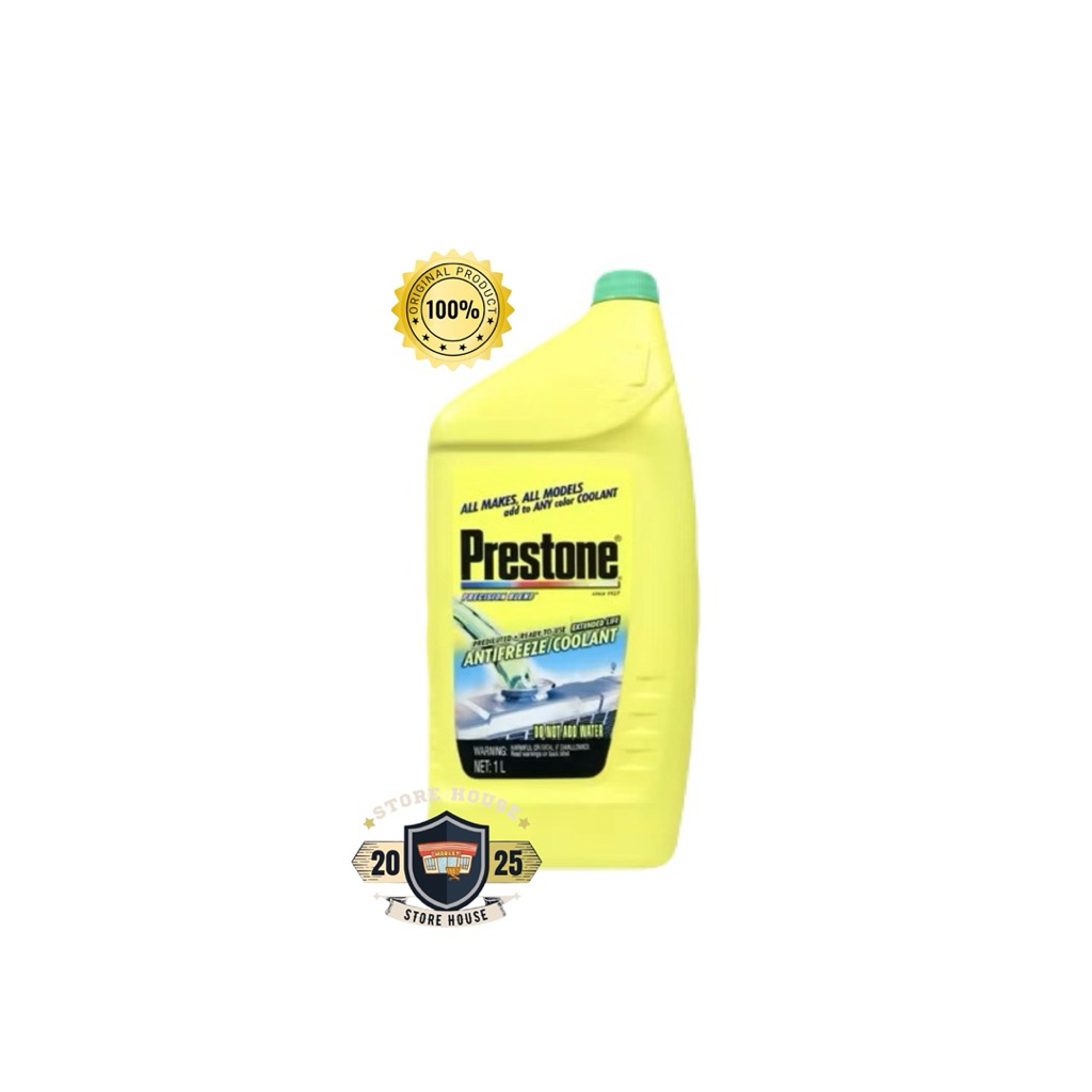 Jual Air Radiator Prestone Antifreez Green 1 liter | Shopee Indonesia