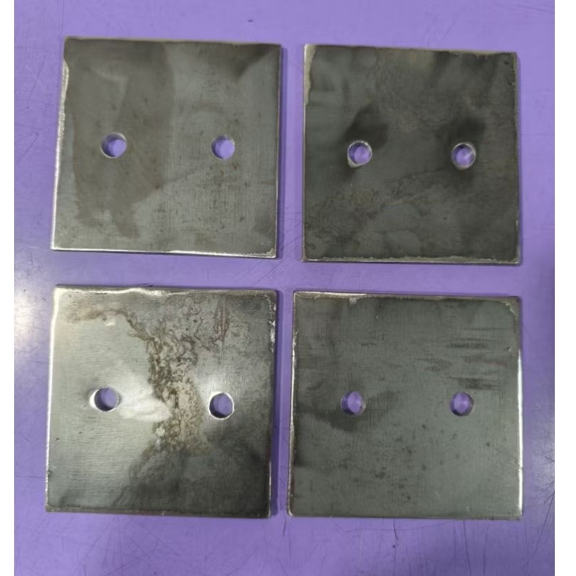 Jual Plat besi 6mm x 100mm x 100mm + bor 2 lubang uk. 10mm | Shopee ...