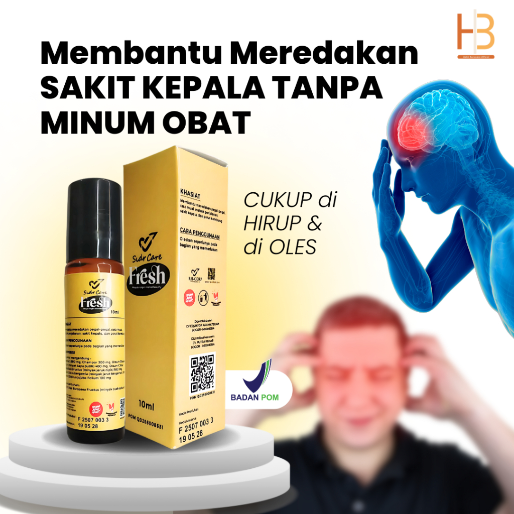 Jual Membantu mengatasi sakit kepala tanpa minum 0bat (SAKIT KEPALA ...