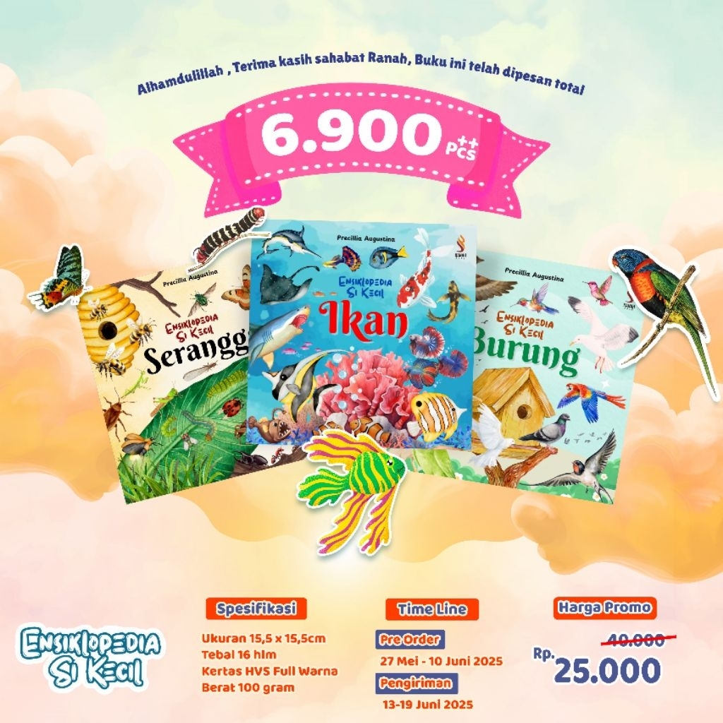 Jual Ensiklopedia Seri Dunia & Ensiklopedia Serangga, Ikan, Burung`Seri ...