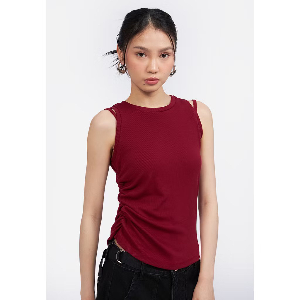 Jual Colorbox Tank Maroon (NEW with price tag) | Shopee Indonesia