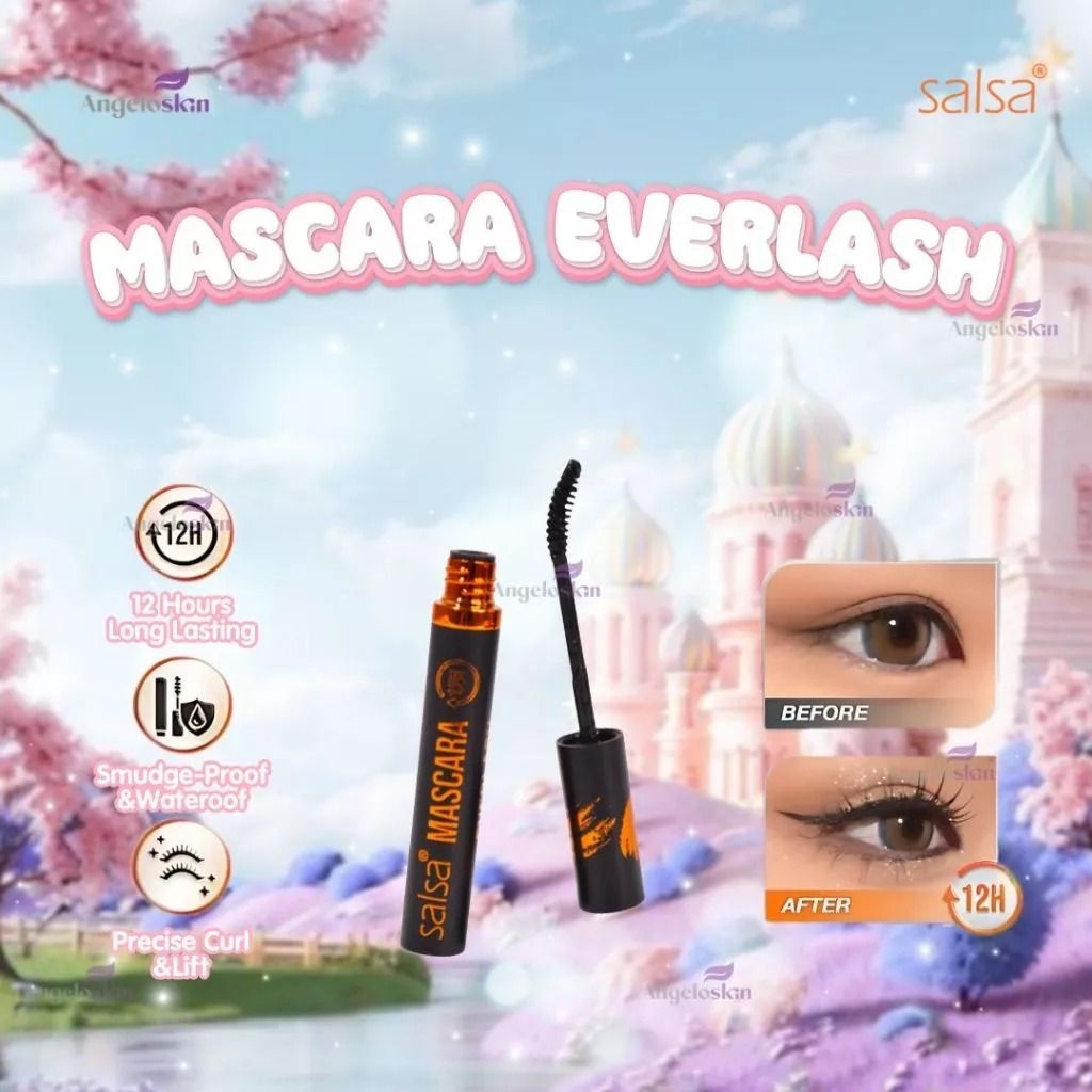Jual [ GMR Shop ] SALSA Everlash Mascara 12H Long-lasting Mascara ...