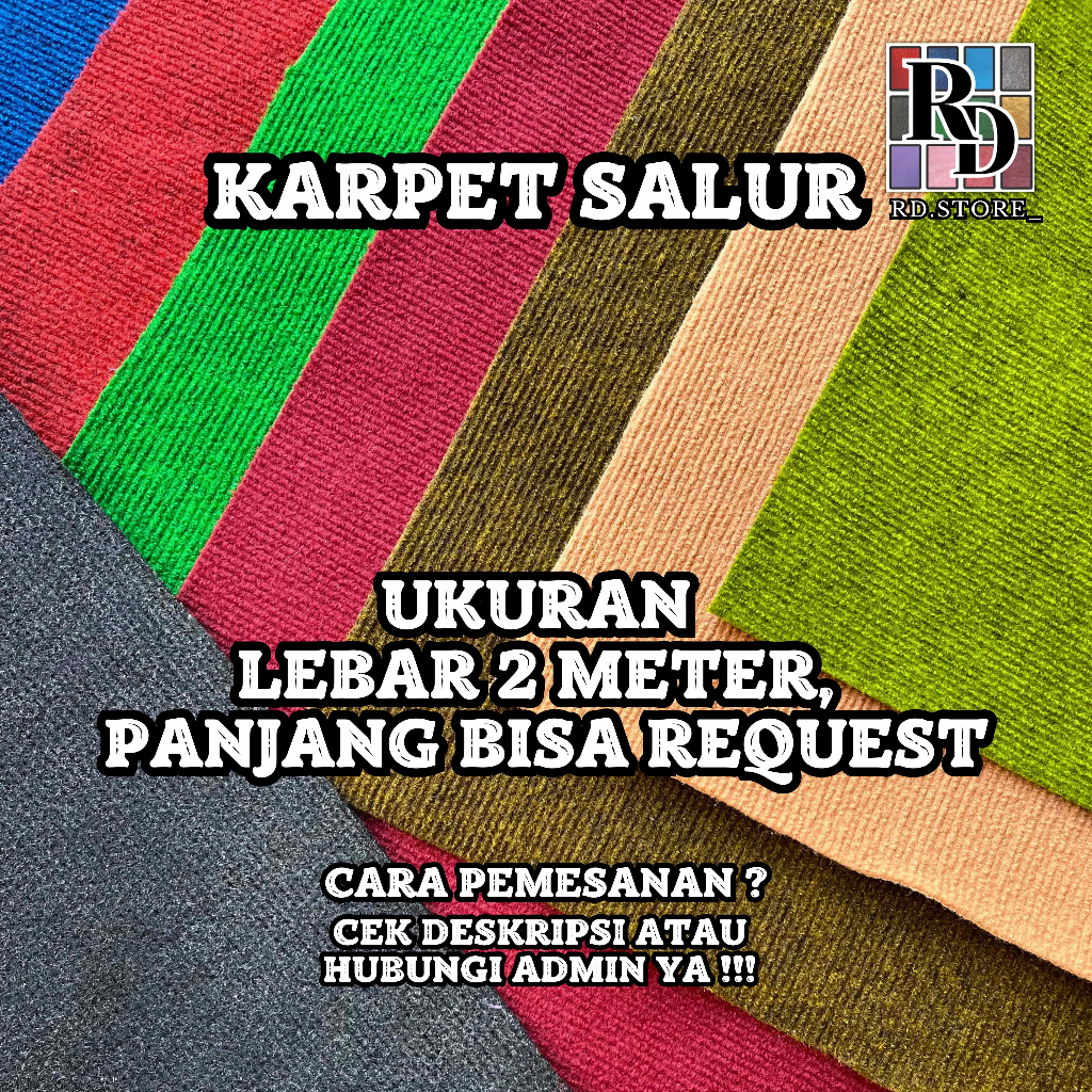 Jual KARPET SALUR || UK LEBAR 2M || NEW || KARPET LANTAI || KARPET ...